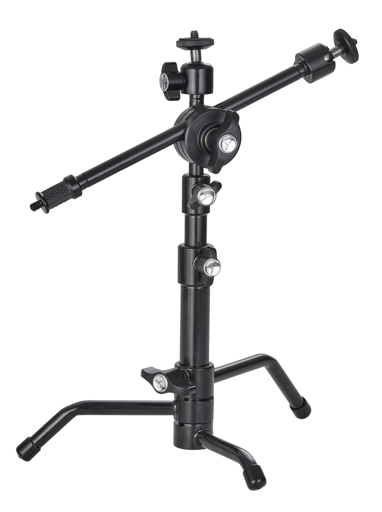 Meking Dc 102b 480mm Pocket Mini C Stand With Ball Head Grip Head 3dots Distribution